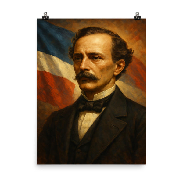 Juan Pablo Duarte Poster Print — Museum-Quality 18"x24" – Noveltees