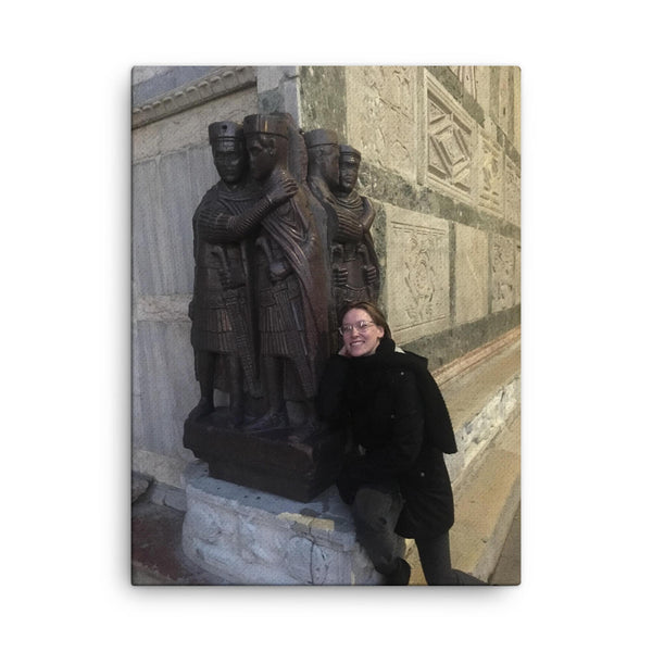 Roman Tetrarchs Porphyry Statues Canvas Print – Ancient Byzantine Art ...