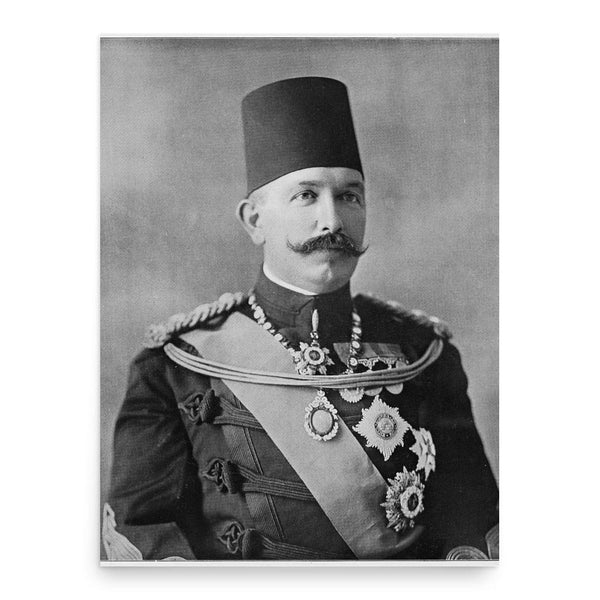 Abbas II of Egypt Poster Print — Museum-Quality 18"x24" – Noveltees