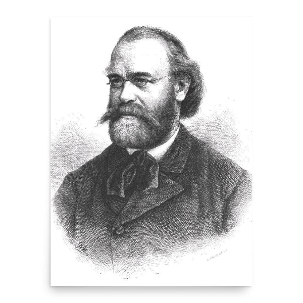 Adolf Neumann Poster Print — Museum-Quality 18"x24" – Noveltees