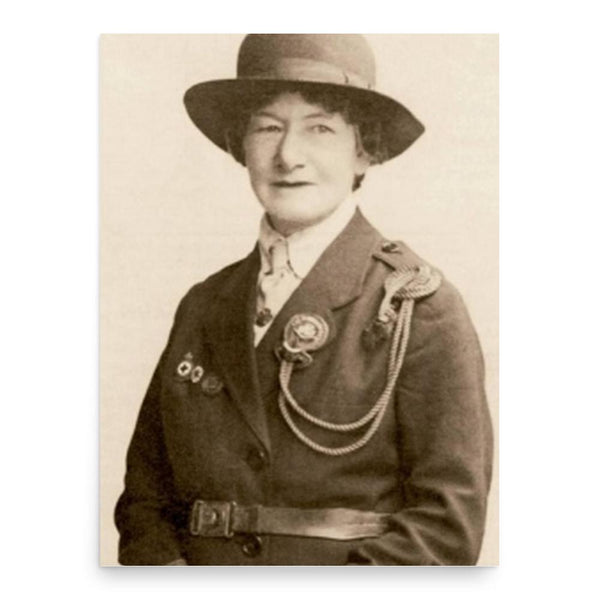Agnes Baden-Powell Poster Print — Museum-Quality 18"x24" – Noveltees