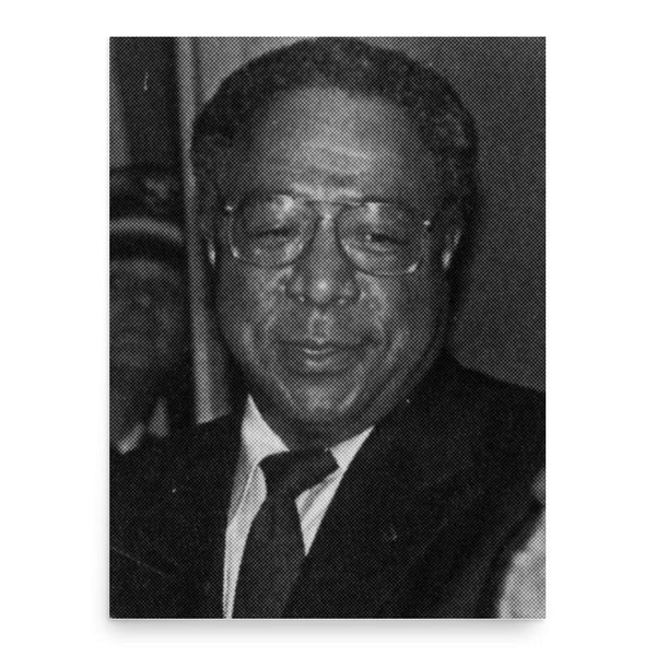 Alex Haley Poster Print — Museum-Quality 18"x24" – Noveltees