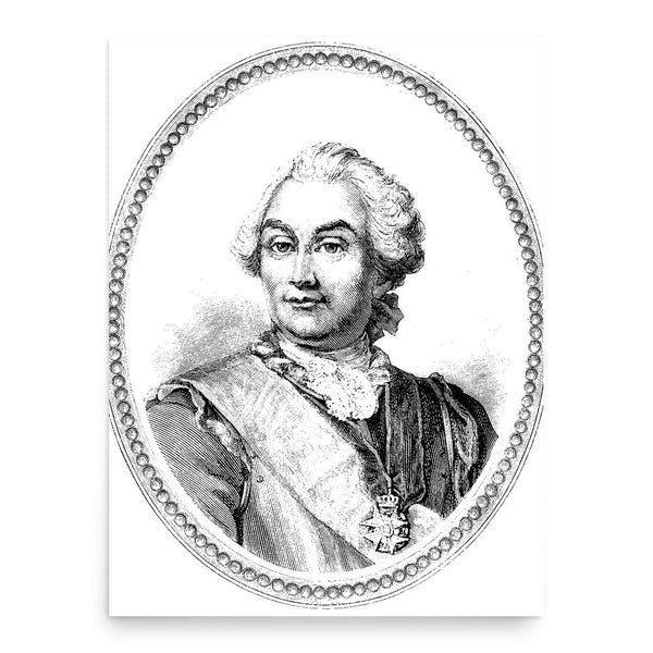 Axel von Fersen the Elder Poster Print — Museum-Quality 18"x24" – Noveltees