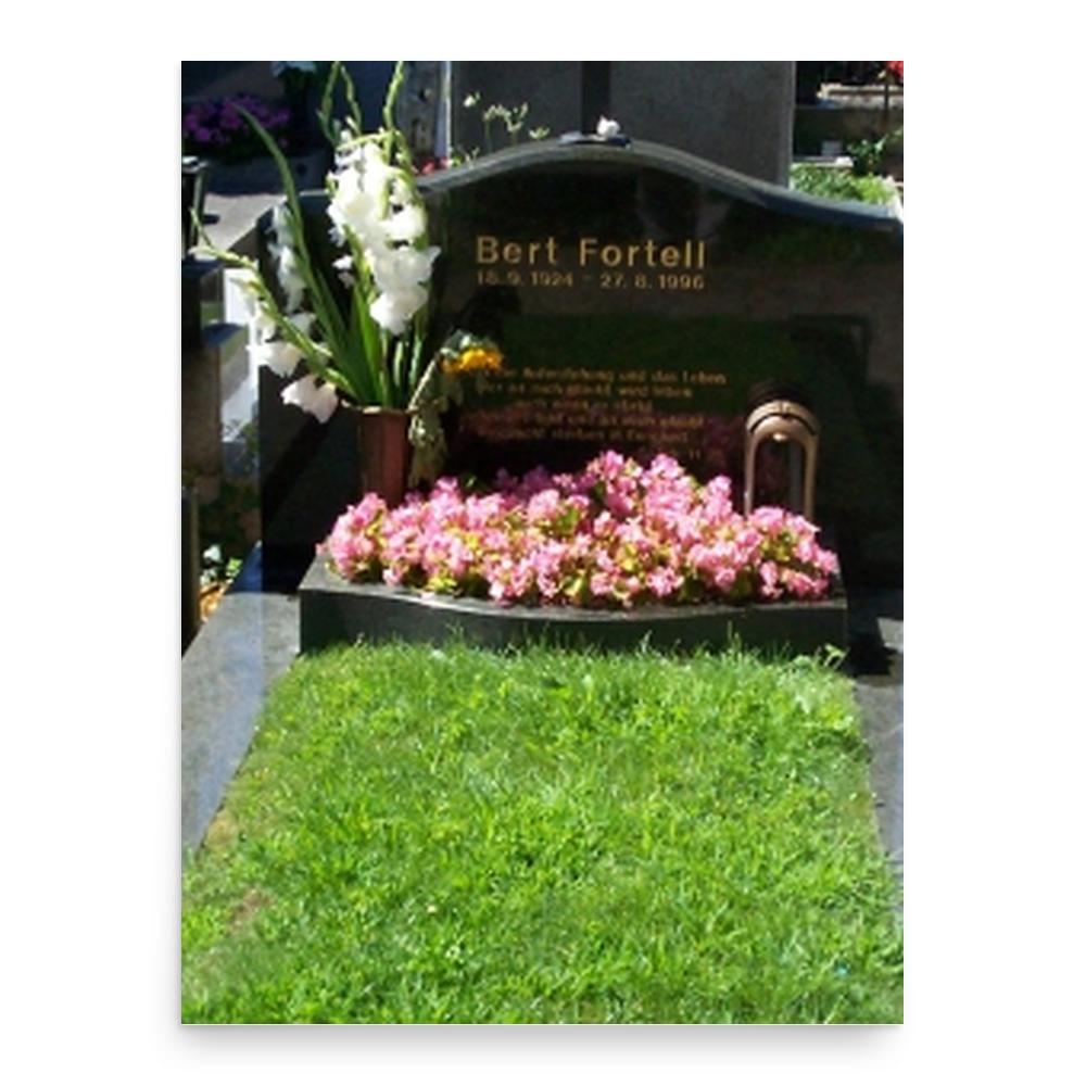 Bert Fortell Poster Print — Museum-Quality 18"x24" – Noveltees