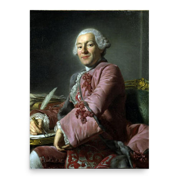 Carl Fredrik Adelcrantz Poster Print — Museum-Quality 18"x24" – Noveltees