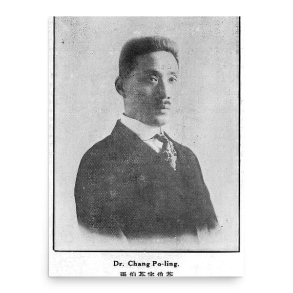 Chang Po-ling Poster Print — Museum-Quality 18"x24" – Noveltees