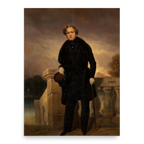 Charles-Edgar de Mornay Poster Print — Museum-Quality 18"x24" – Noveltees