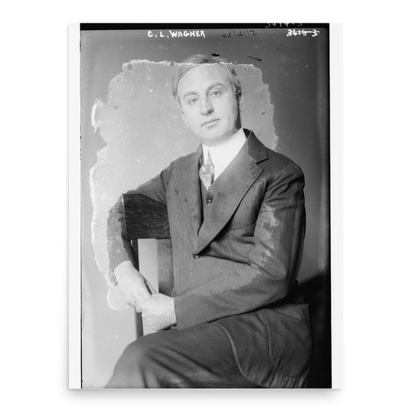 Charles Ludwig Wagner Poster Print — Museum-Quality 18"x24" – Noveltees