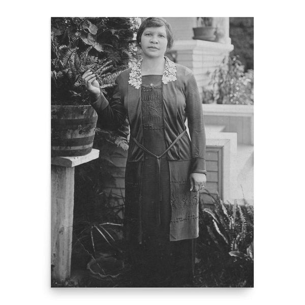 Charlotta Bass Poster Print — Museum-Quality 18"x24" – Noveltees