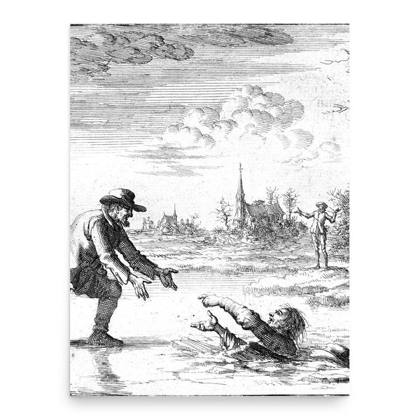 Dirk Willems Poster Print — Museum-Quality 18"x24" – Noveltees