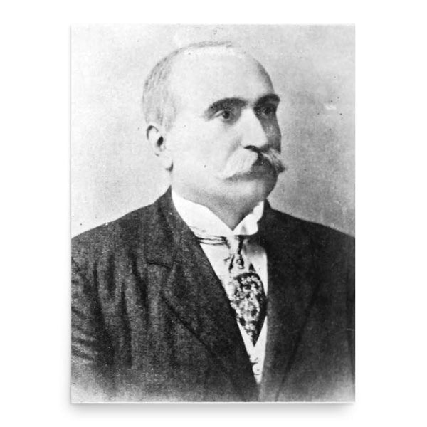 Dorabji Tata Poster Print — Museum-Quality 18"x24" – Noveltees