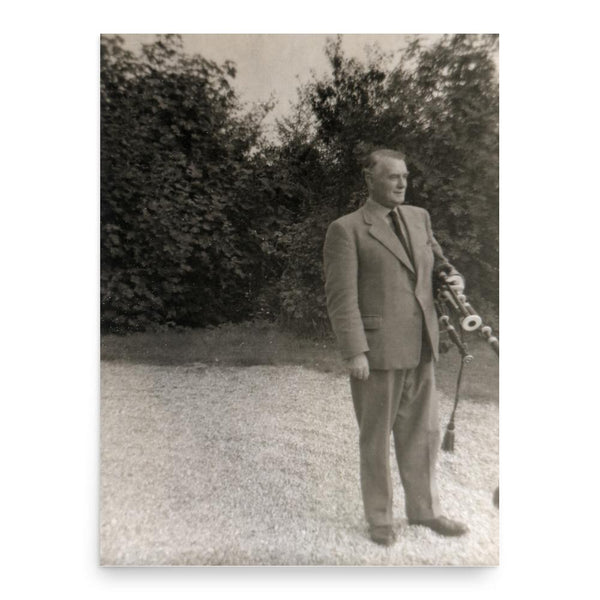 Douglas George Ross Poster Print — Museum-Quality 18"x24" – Noveltees