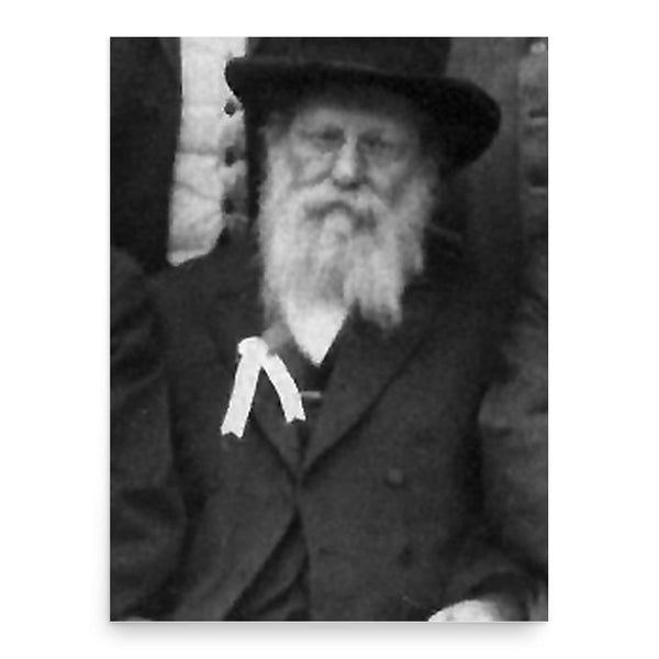 Dov Ber Abramowitz Poster Print — Museum-Quality 18"x24" – Noveltees