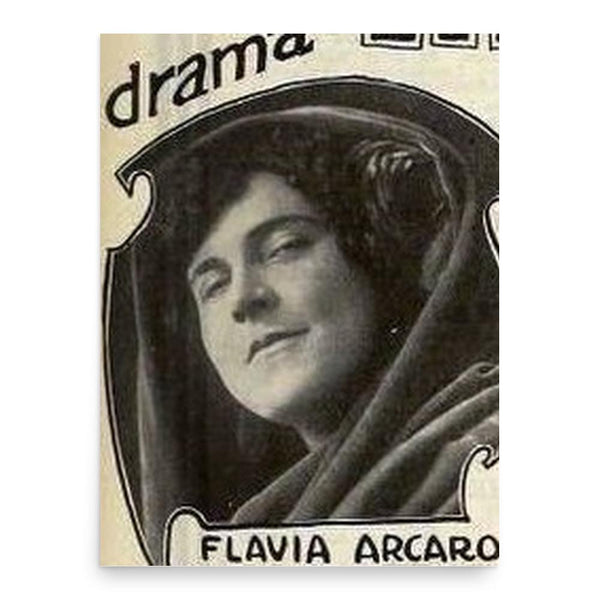 Flavia Arcaro Poster Print — Museum-Quality 18"x24" – Noveltees