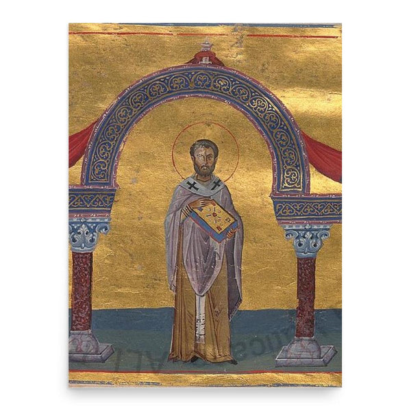 Flavian of Constantinople Poster Print — Museum-Quality 18"x24" – Noveltees