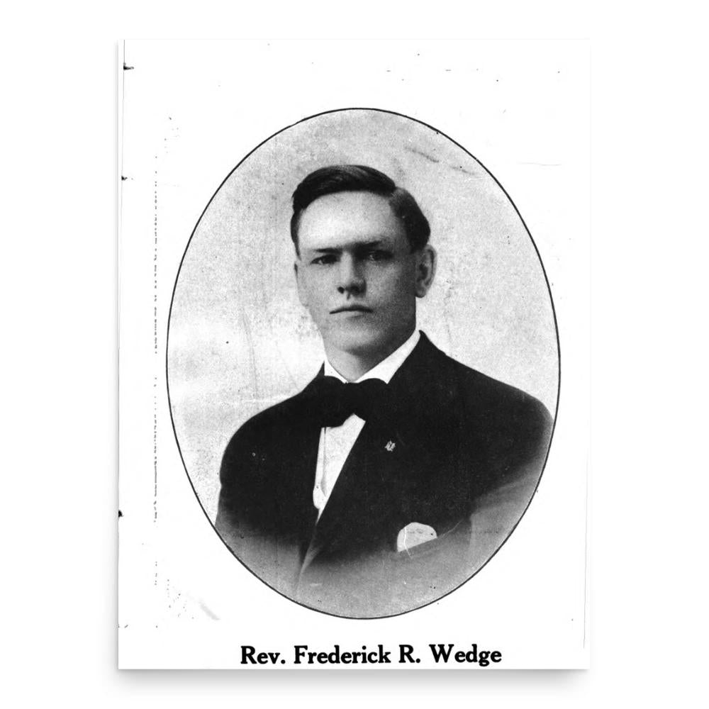 Frederick Wedge Poster Print — Museum-Quality 18"x24" – Noveltees