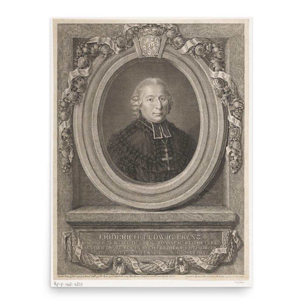 Friedrich Ludwig Franz von Wangen zu Geroldseck Poster Print — Museum ...