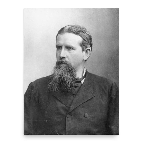 Friedrich Ratzel Poster Print — Museum-Quality 18"x24" – Noveltees