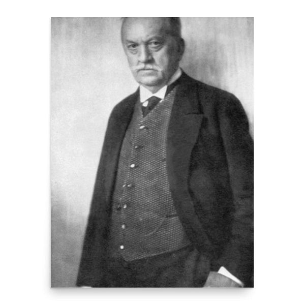 Friedrich Schultze Poster Print — Museum-Quality 18"x24" – Noveltees