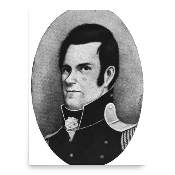 General Thomas James Poster Print — Museum-Quality 18"x24" – Noveltees
