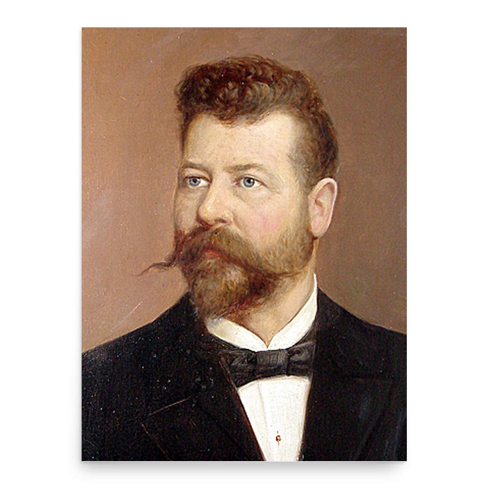 Georg Kuphaldt Poster Print — Museum-Quality 18"x24" – Noveltees
