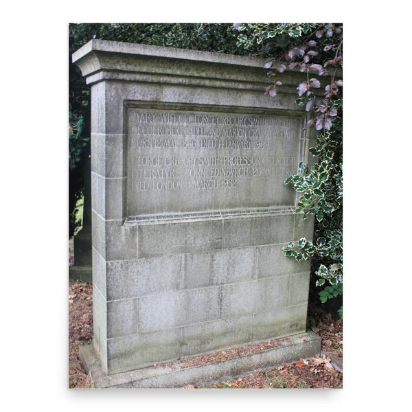 George Gregory Smith Poster Print — Museum-Quality 18"x24" – Noveltees