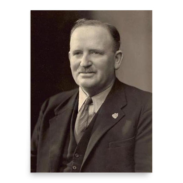 George Rankin Poster Print — Museum-Quality 18"x24" – Noveltees