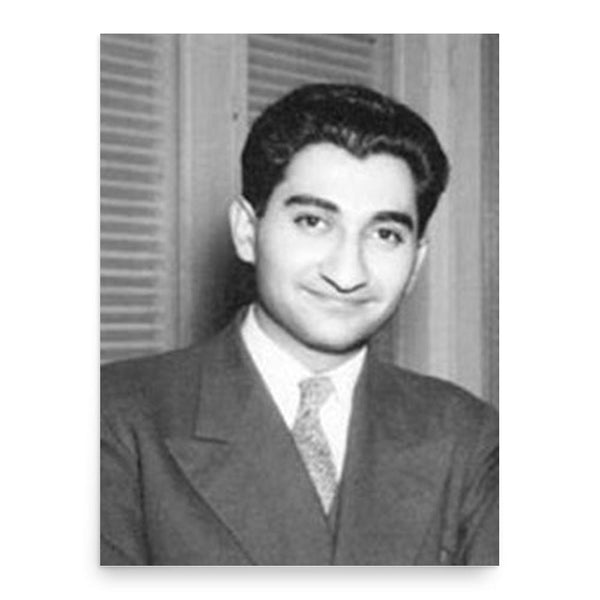 Hamid Reza Pahlavi Poster Print — Museum-Quality 18"x24" – Noveltees