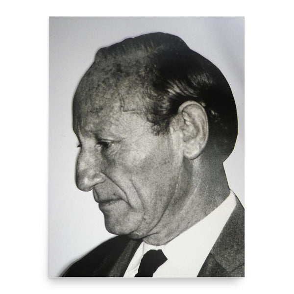 Haroun Tazieff Poster Print — Museum-Quality 18"x24" – Noveltees